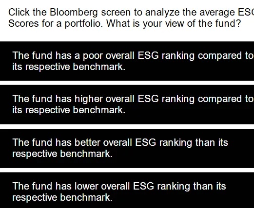 Click the Bloomberg screen to analyze the | StudyX