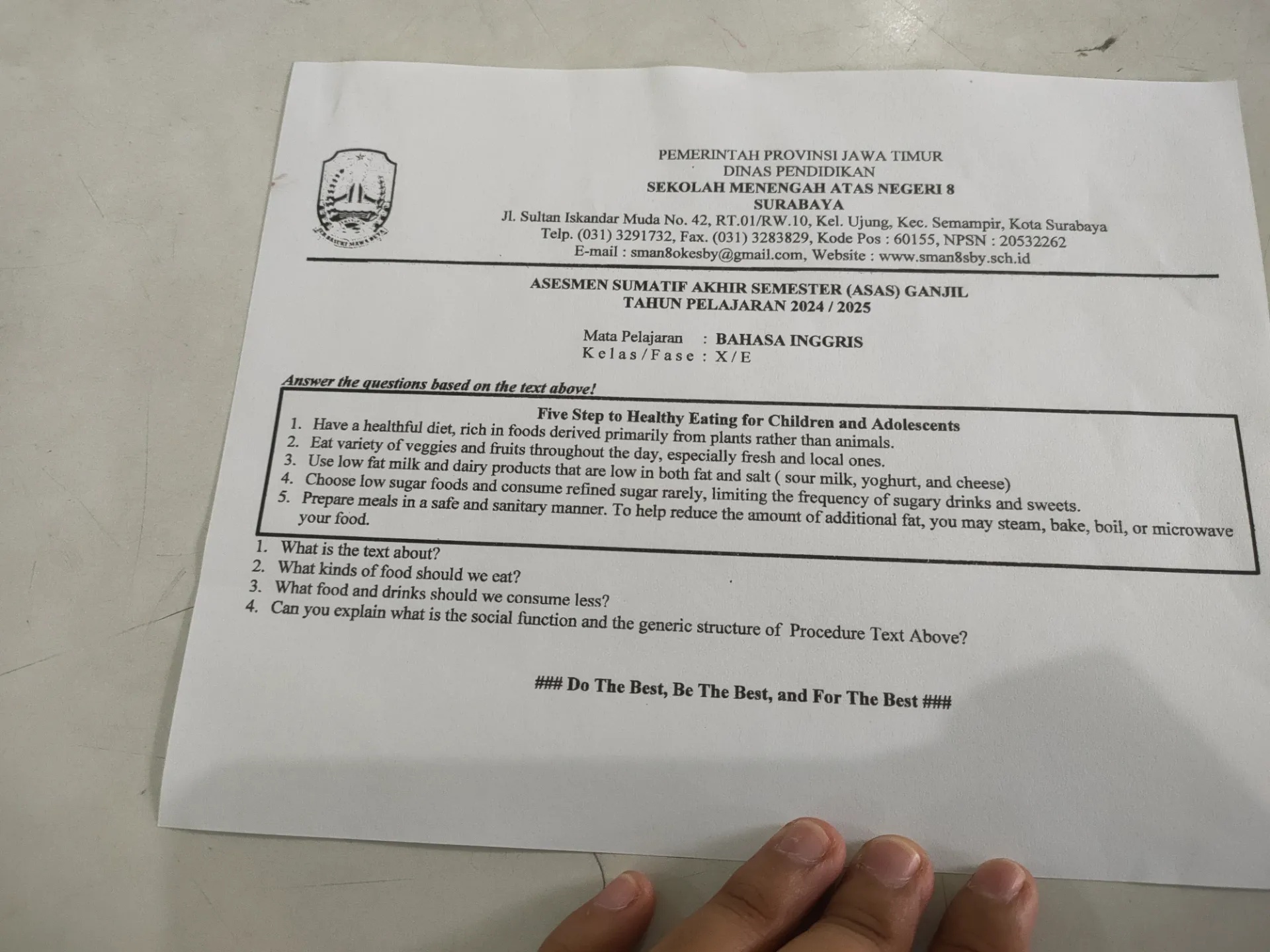 Answer the questions based on the text | StudyX