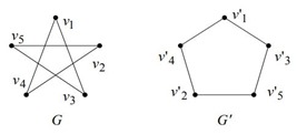 4 Determine whether the graphs G and G are | StudyX