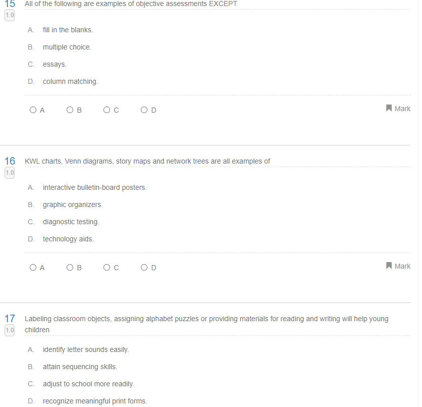 15 All of the following are examples of | StudyX