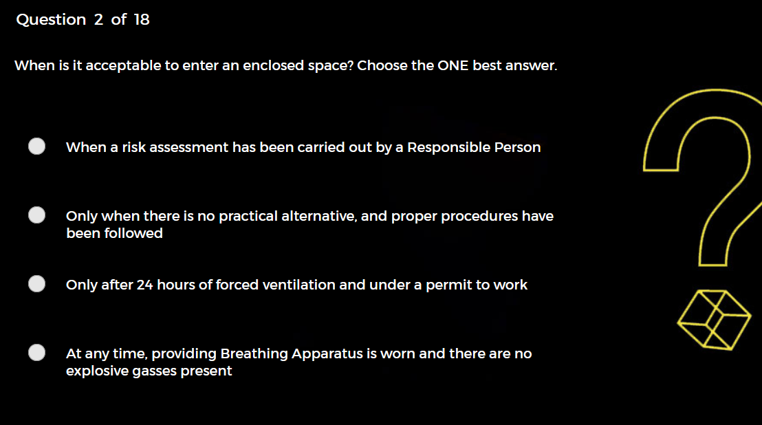 Question 2 of 18 When is it acceptable to | StudyX