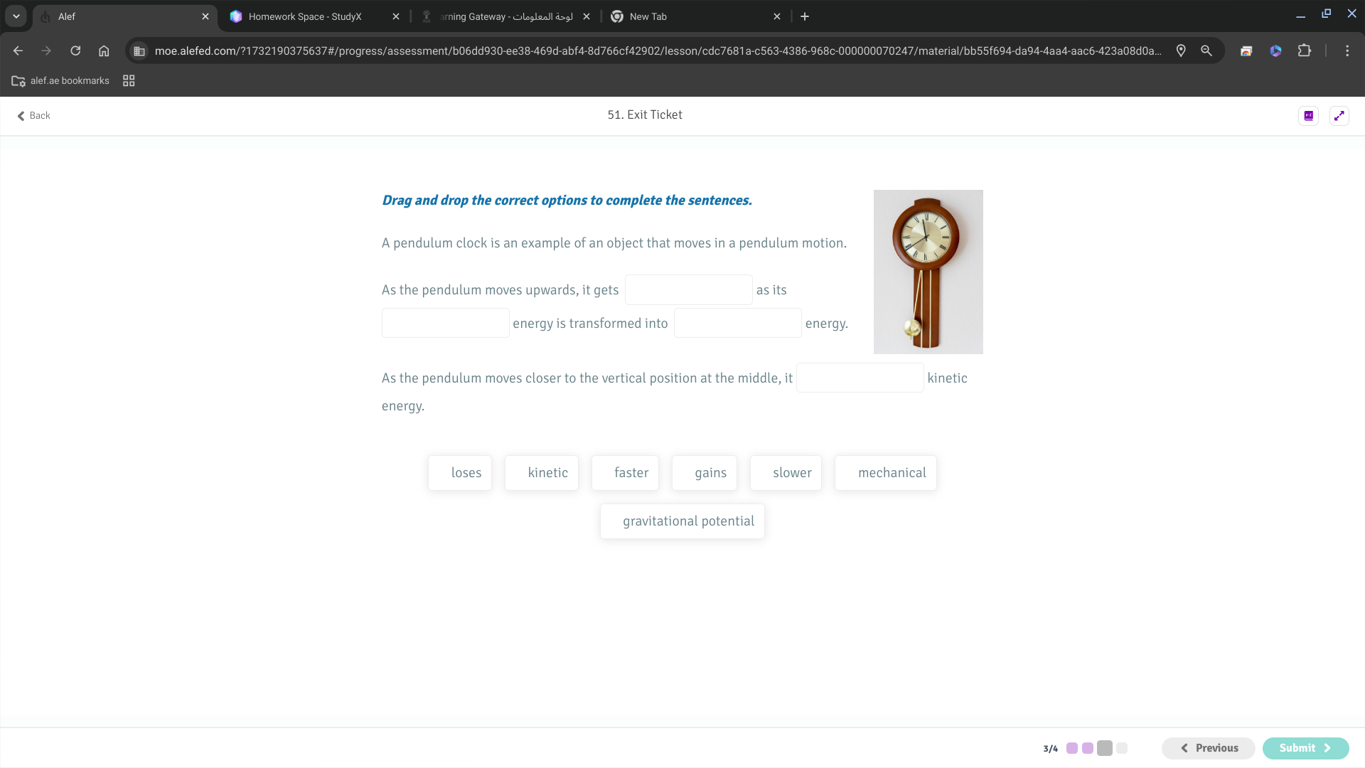 Drag and drop the correct options to | StudyX