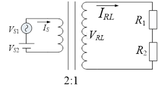 The image contains a circuit diagram showing | StudyX