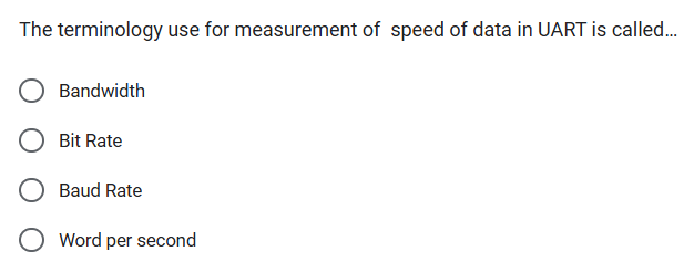 The terminology use for measurement of speed | StudyX