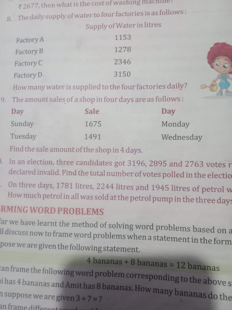 2677 then what is the cost of washing | StudyX