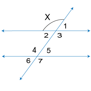 This figure shows two parallel lines | StudyX