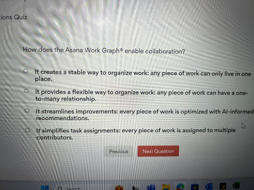 How does the Asana Work Graph® enable | StudyX