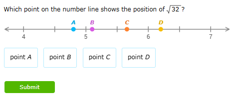 Which point on the number line shows the | StudyX