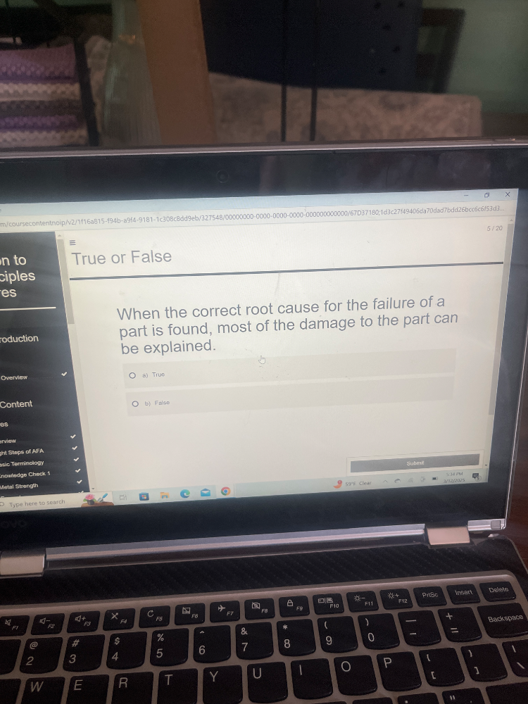 True or False When the correct root cause