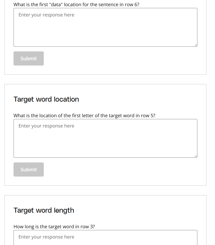 What is the first "data" location for the | StudyX