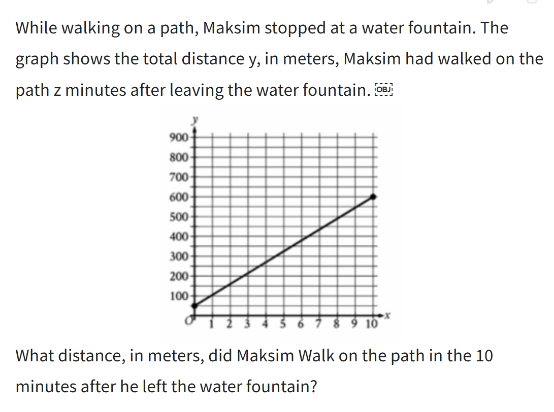 While walking on a path, Maksim stopped at a | StudyX