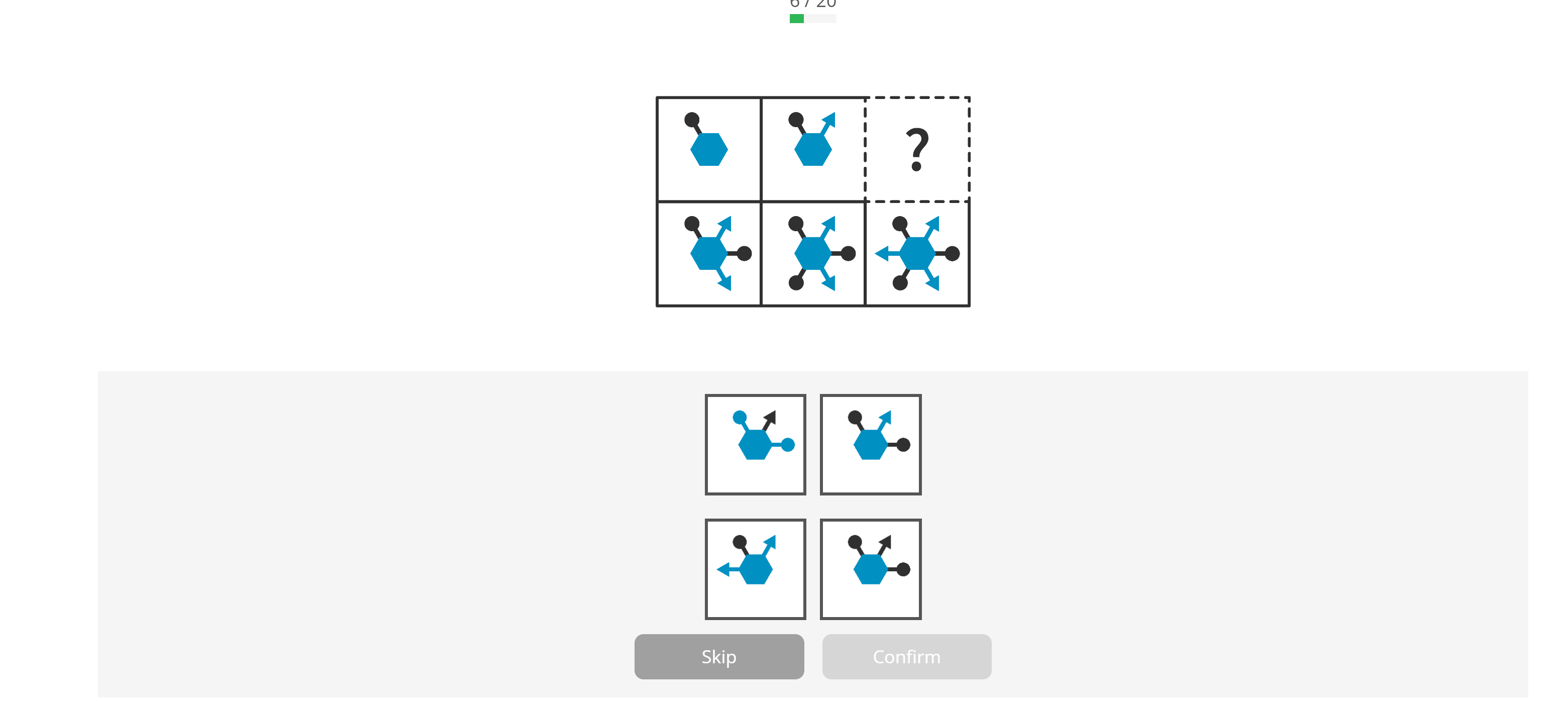 Which figure completes the pattern? | StudyX