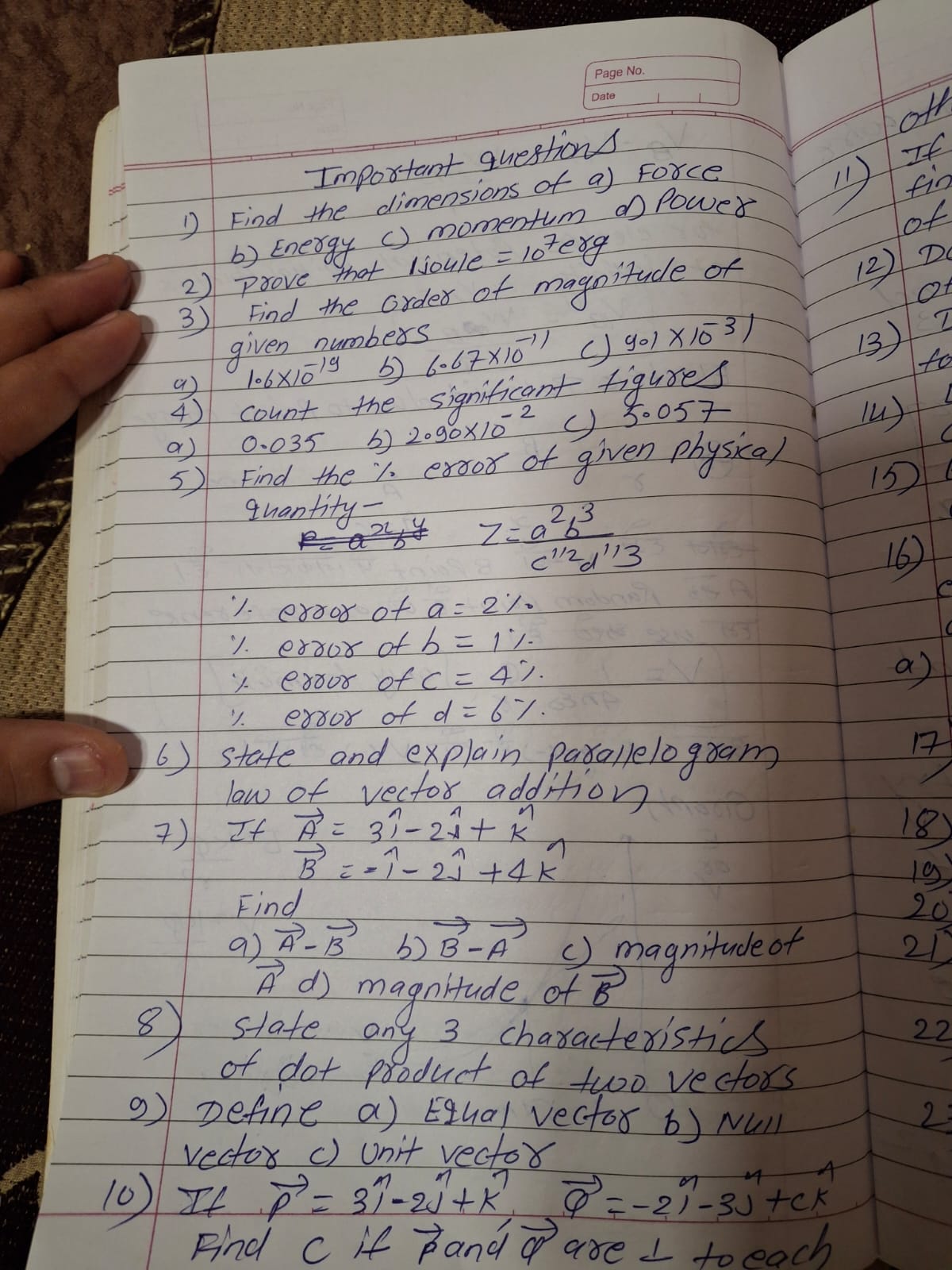 1) Find the dimensions of a) Force b) | StudyX