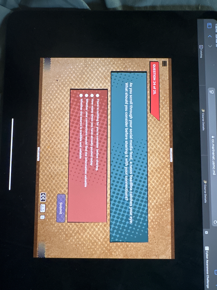 QUESTION 24 of 25. As you scroll through | StudyX