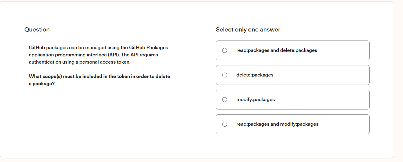 GitHub packages can be managed using the | StudyX