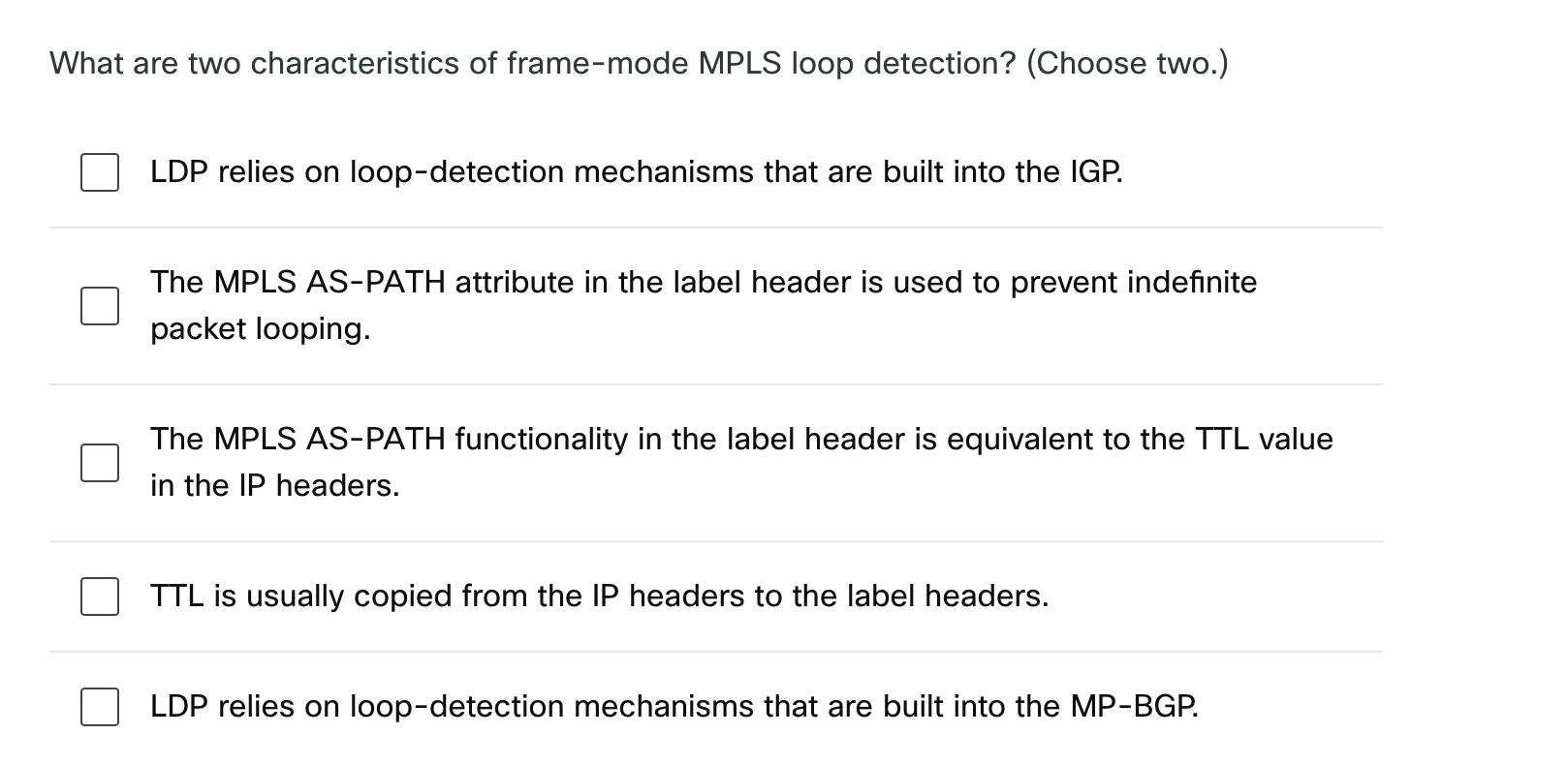 What are two characteristics of frame-mode | StudyX