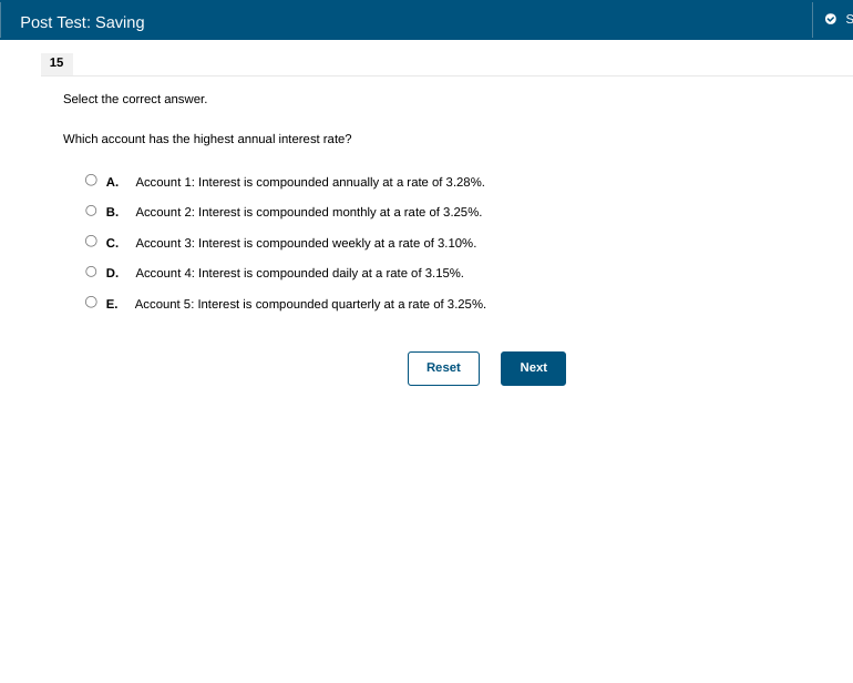 Select the correct answer. Which account | StudyX