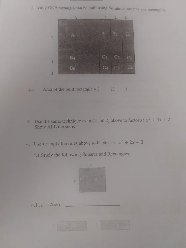 2. Only ONE rectangle can be built using the | StudyX