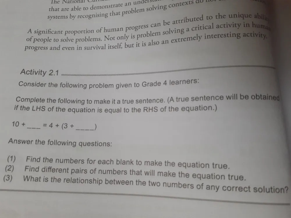 Complete the following to make it a true | StudyX