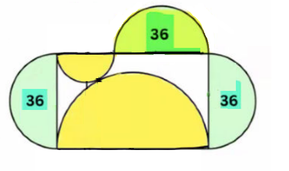 The image shows a composite shape made up of | StudyX