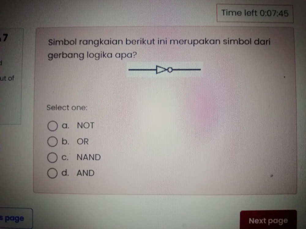 Simbol rangkaian berikut ini merupakan | StudyX