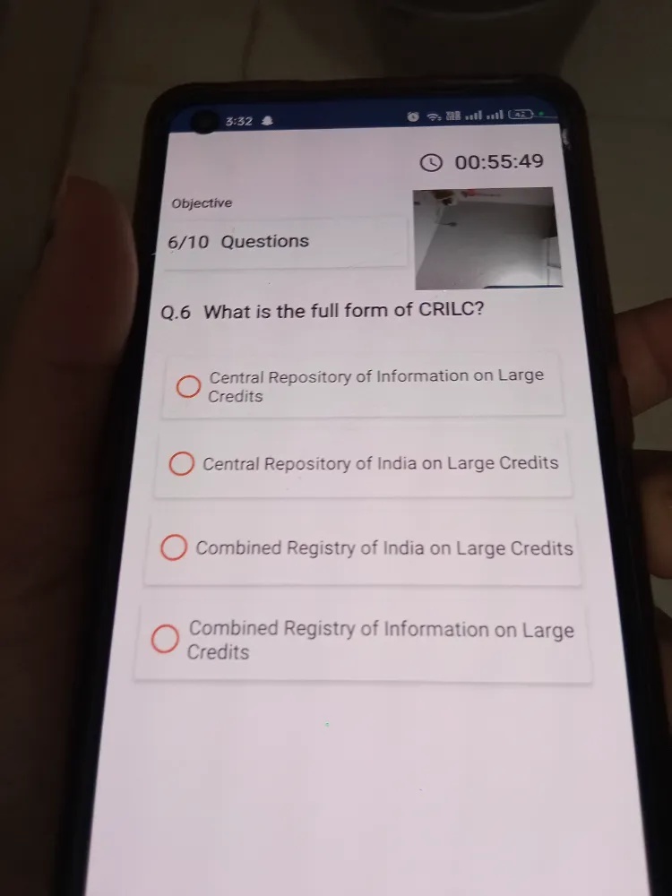 Q.6 What is the full form of CRILC? Central | StudyX