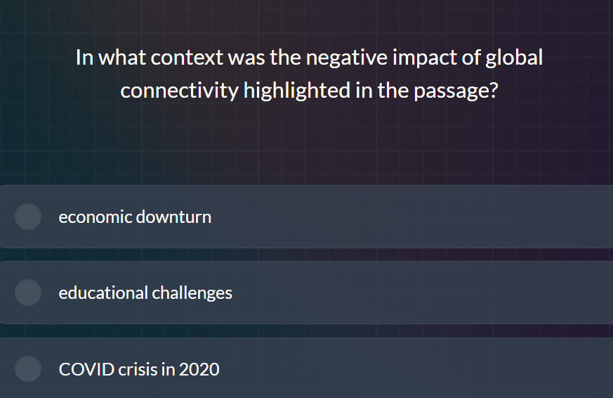 In what context was the negative impact of | StudyX