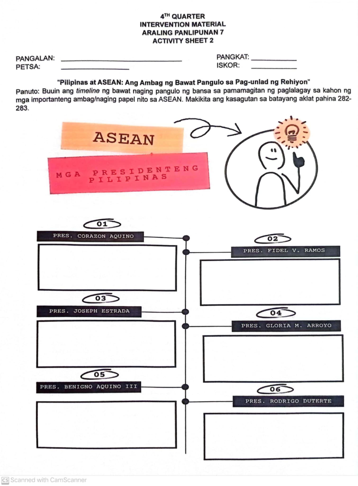 “Pilipinas at ASEAN: Ang Ambag ng Bawat | StudyX