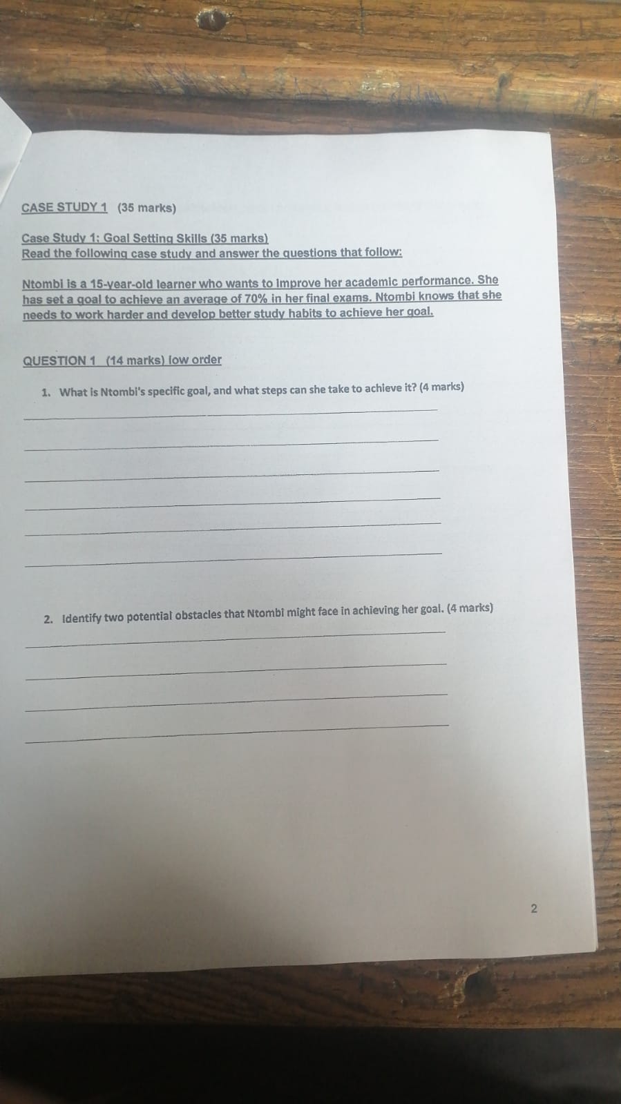 Read the following case study and answer the | StudyX