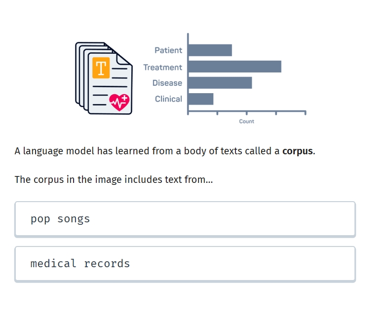 A language model has learned from a body of | StudyX