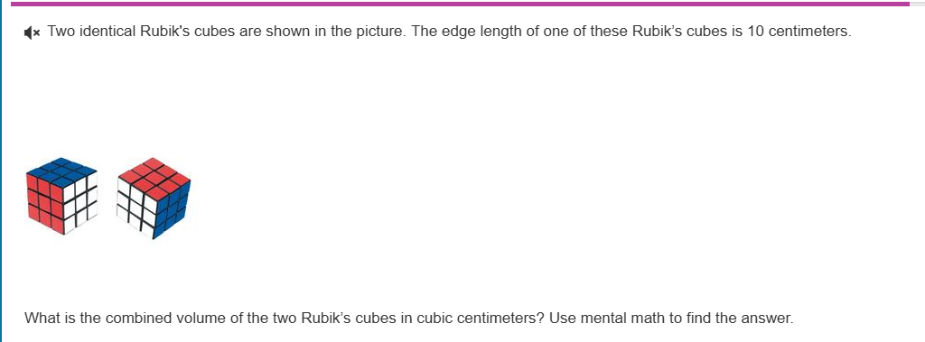 Two identical Rubik's cubes are shown in the | StudyX