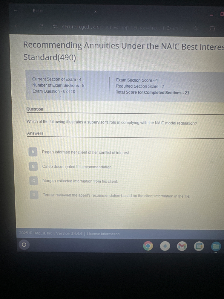 Which of the following illustrates a | StudyX
