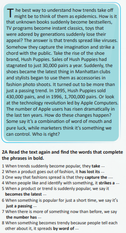 2A Read the text again and find the words | StudyX