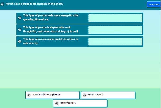 Match each phrase to its example in the | StudyX