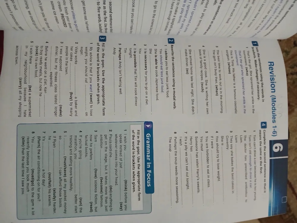 3 Fill in the gaps. Use the appropriate form | StudyX