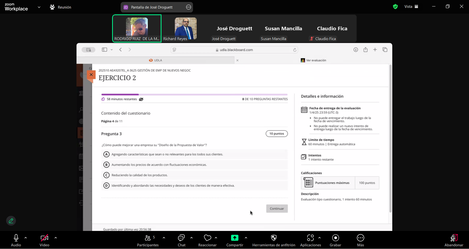 Pregunta 3 ¿Cómo puede mejorar una empresa | StudyX