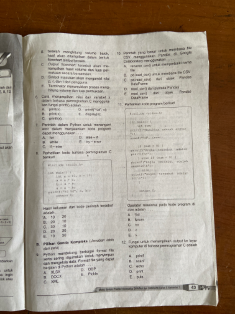 6. Cara menampilkan nilai dan varabel x | StudyX