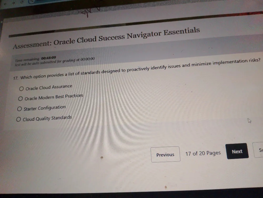 17. Which option provides a list of | StudyX