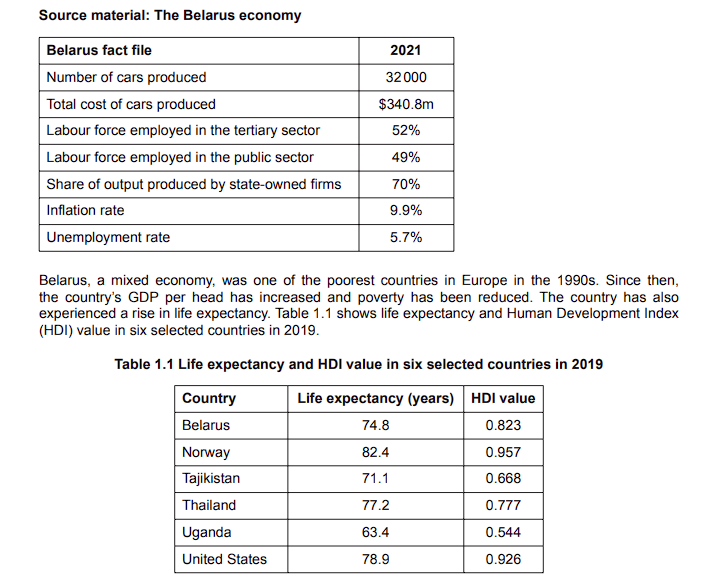 1 (a) Calculate the average cost of | StudyX
