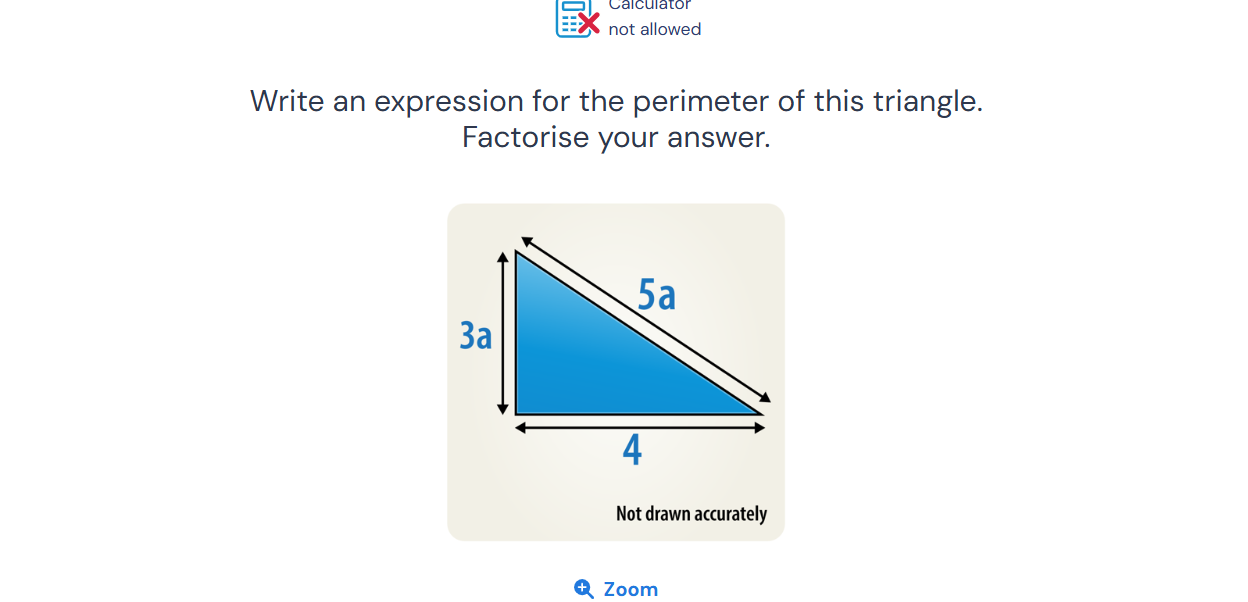 Write an expression for the perimeter of | StudyX