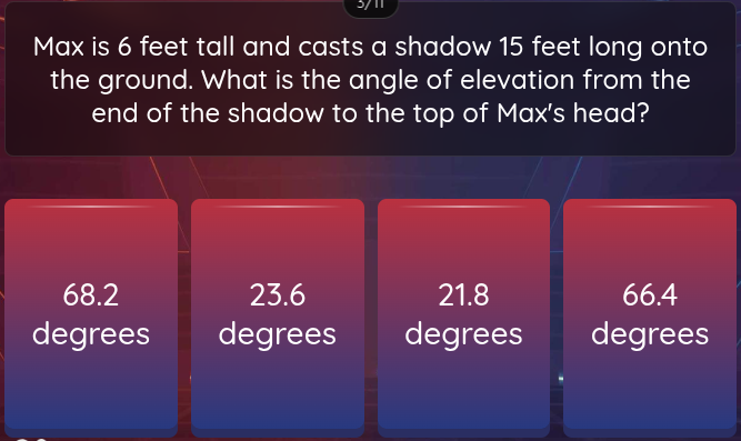 Max is 6 feet tall and casts a shadow 15 | StudyX