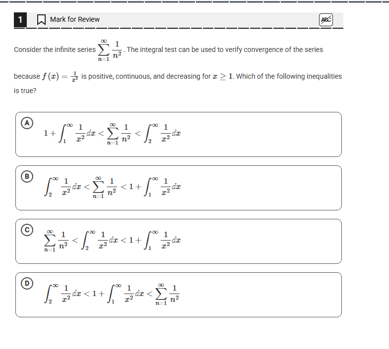 Consider the infinite series $ _{n=1}^{ } | StudyX
