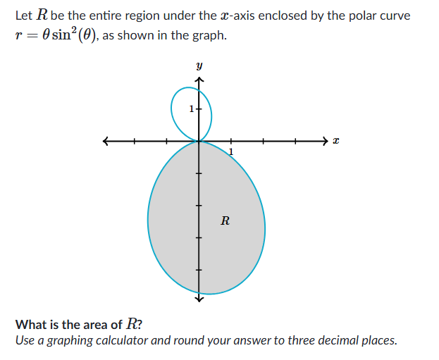 Let $R$ be the entire region under the | StudyX
