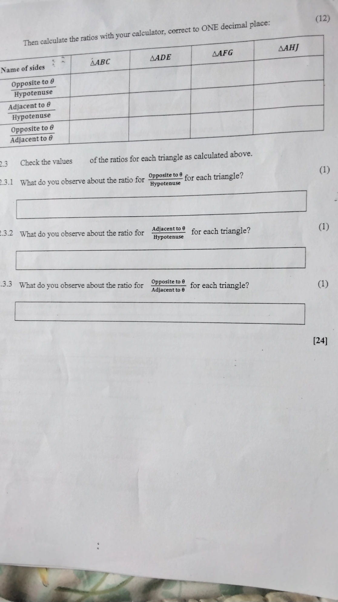 Then calculate the ratios with your | StudyX