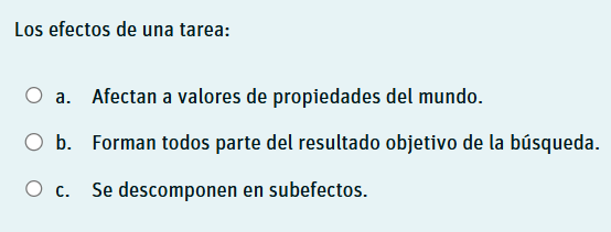 Los efectos de una tarea: a. Afectan a | StudyX