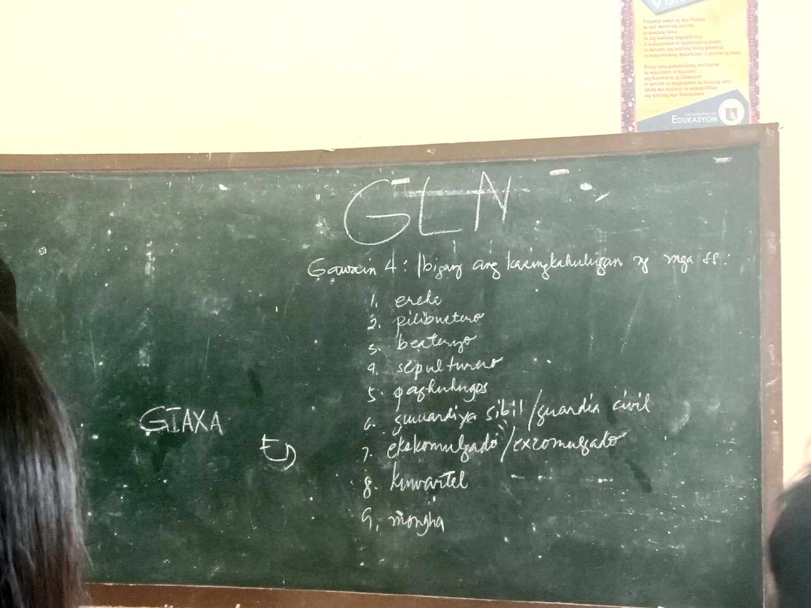 Gawain 4: Ibigay ang kasingkahulugan ng mga | StudyX