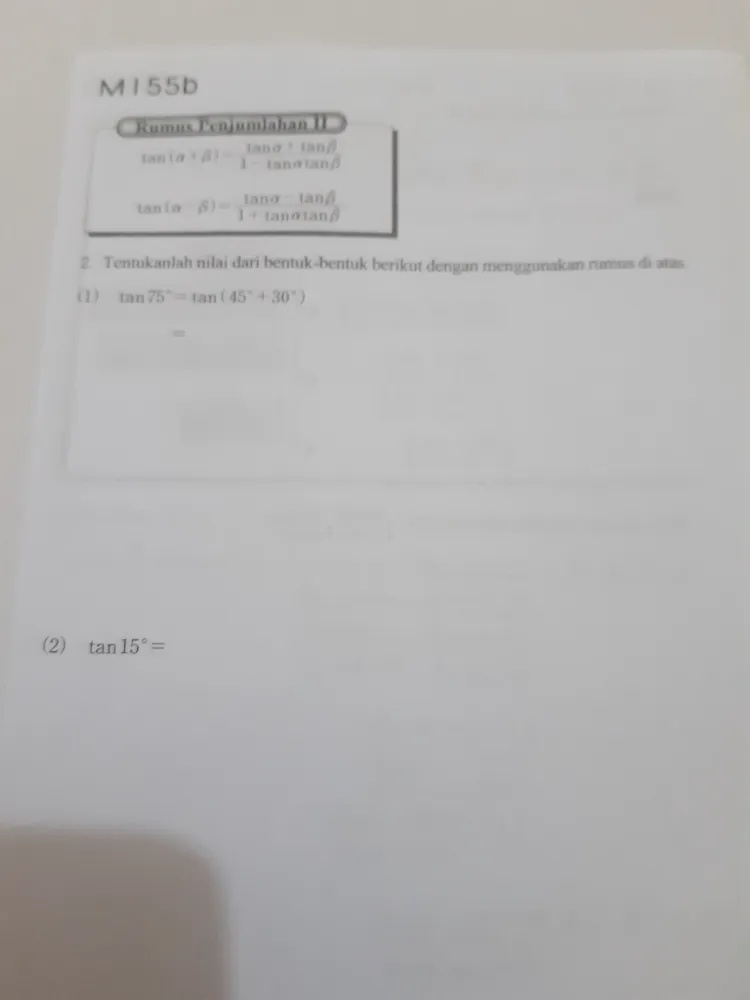 Rumus Penjumlahan II $( + ) = { + | StudyX