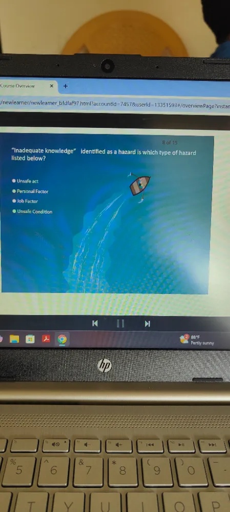 "Inadequate knowledge" identified as a | StudyX
