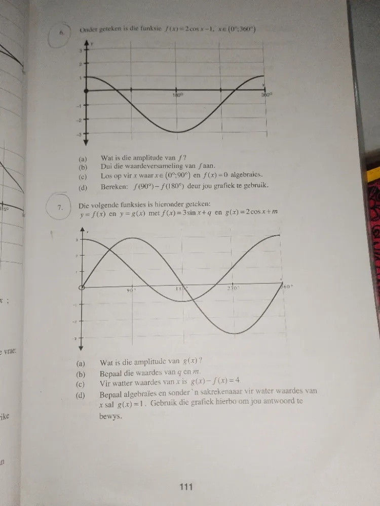 6. Onder geteken is die funksie $f(x) = | StudyX