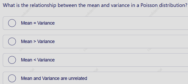 What is the relationship between the mean | StudyX
